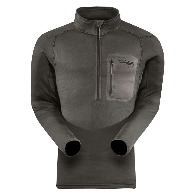 Sitka Shirt CORE Mid Wt Zip-T Pyrite, 122,60